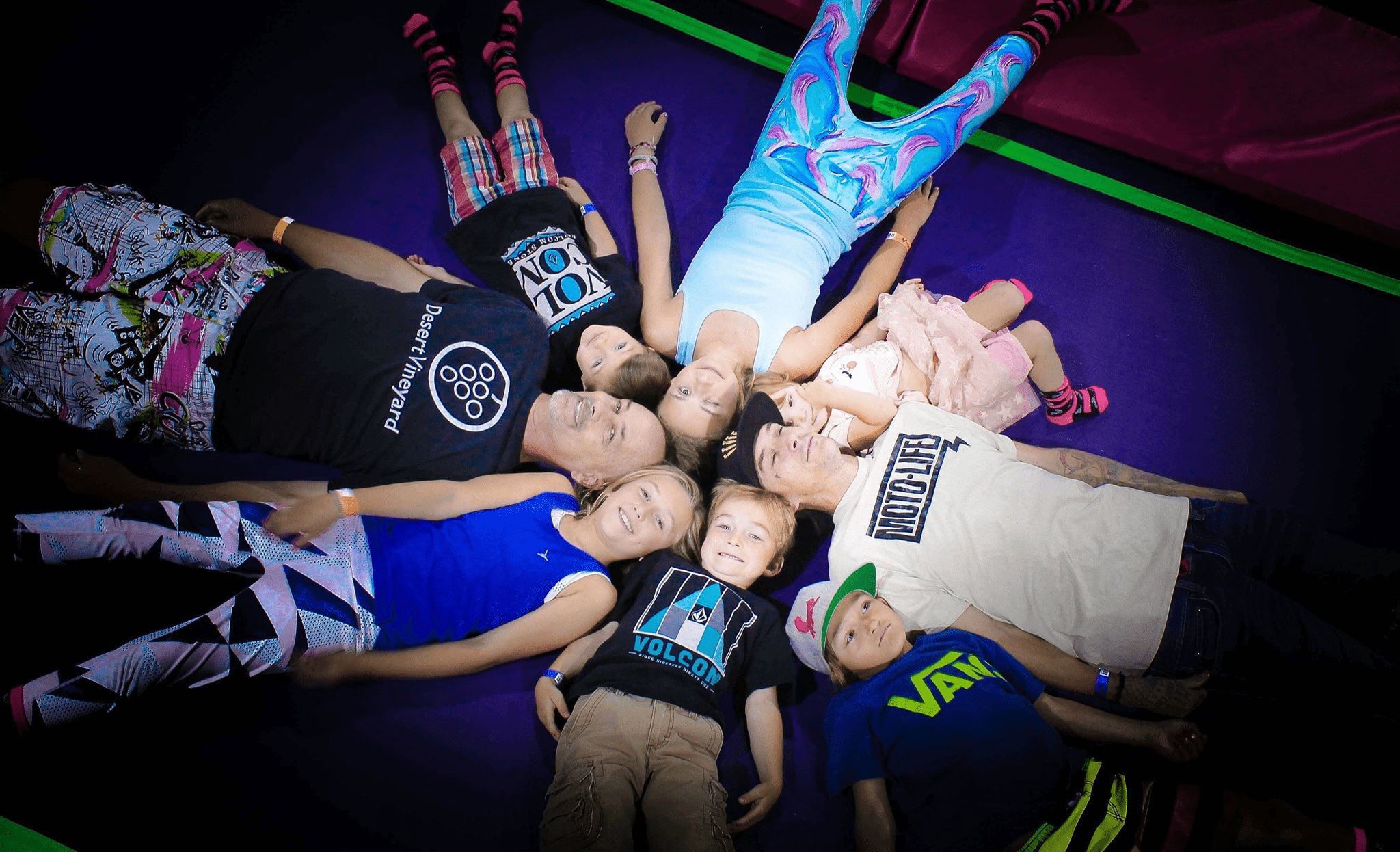 Neon Lights Flying Squirrel in North Calgary | Glow Night