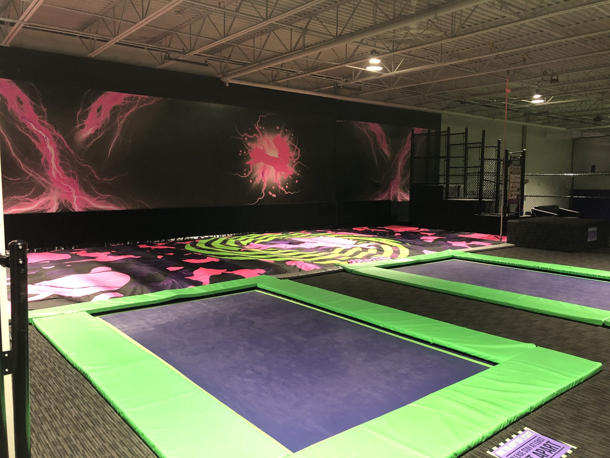 Indoor Trampoline Park Ottawa Ontario Flying Squirrel
